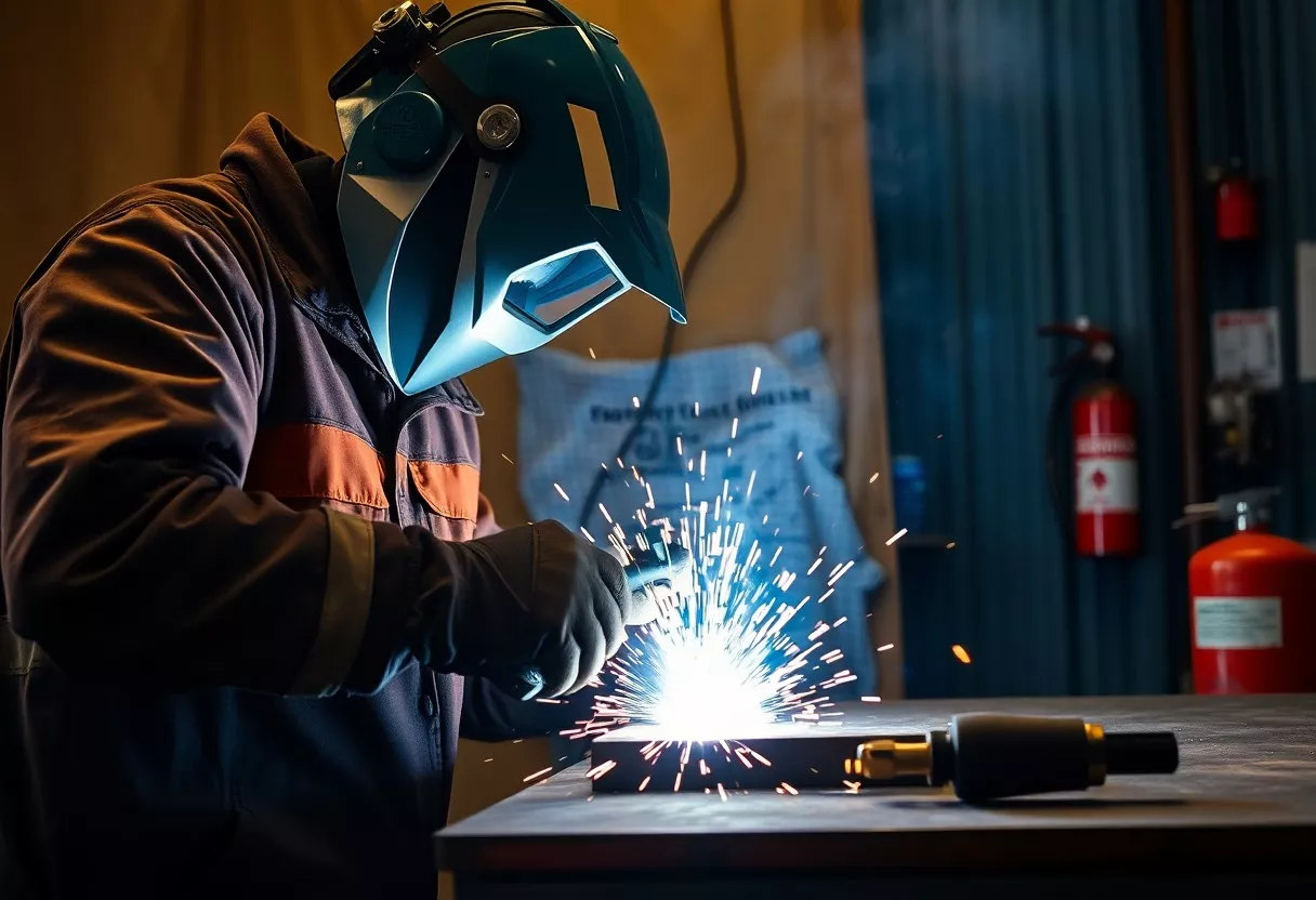 Safety Talk – Welding Safety – Protect Eyes and Prevent Fires – Safety ...