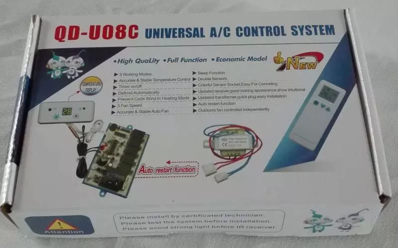 Universal Air Conditioner Control System QD-U08C Manufacturer-supplier China