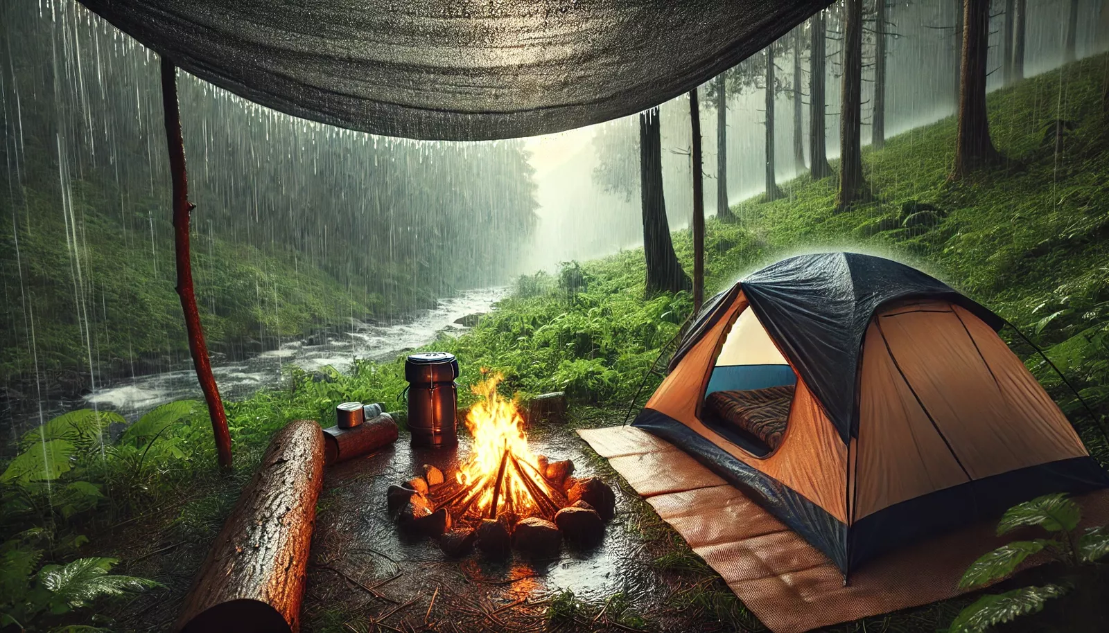 Embracing the Elements: Tips for Enjoyable Camping in the Rain - Trek ...