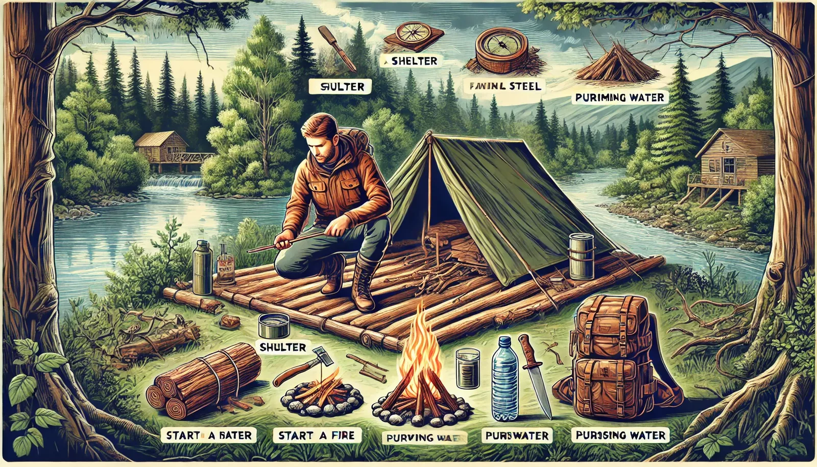 Basic Wilderness Survival Skills for the Great Outdoors - Trek Digest