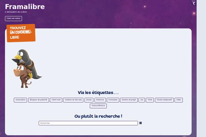 Framalibre : la bibliothèque de logiciels libres et gratuits
